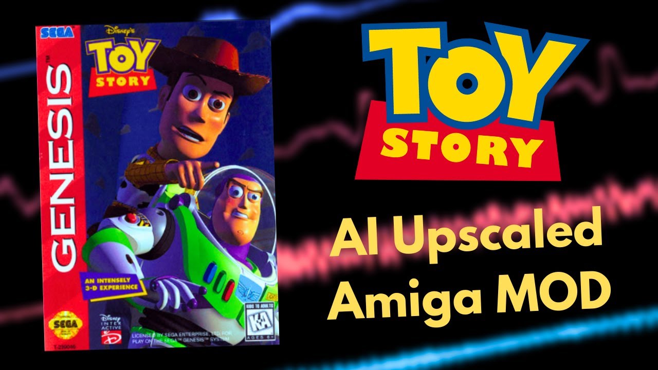 Toy Story (Genesis/MD) AI Upsampled Amiga MOD - YouTube