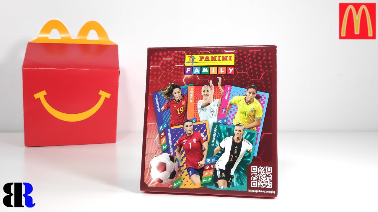 Panini Football Stickers POSTER | McDonalds Happy Meal Toy Collection ...