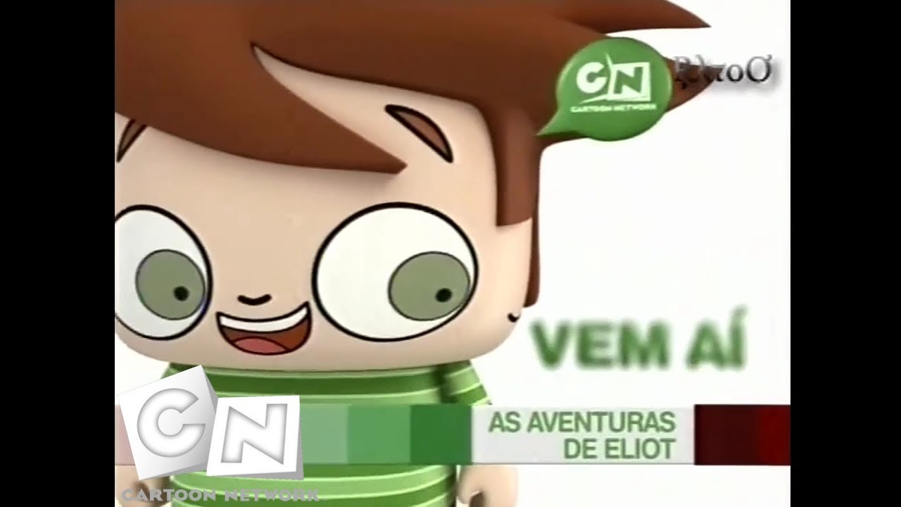 Cartoon Network ( Era Toonix ) Bumper - "Vem Aí" As Aventuras de Eliot ...