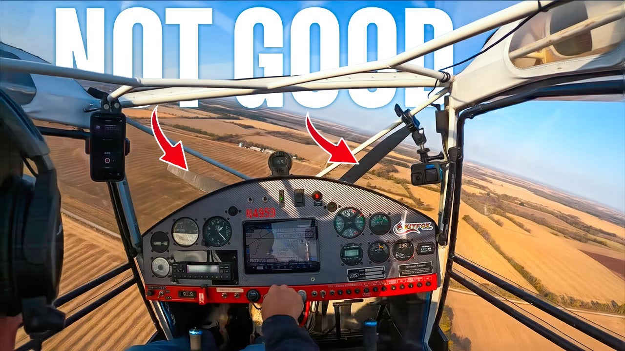 Engine Out - In Flight Failure & Emergency Landing In A Farm Field ...