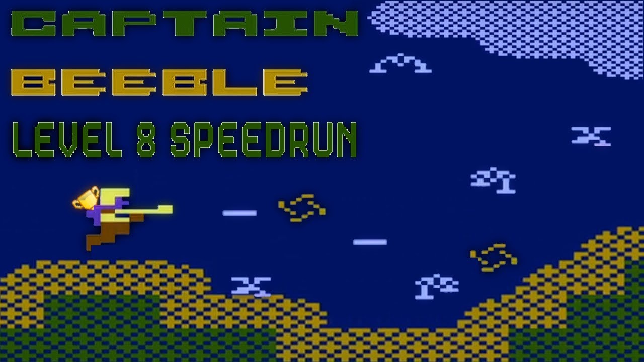 Captain Beeble (Atari 8-Bit) - Level 8 Speedrun - 2:58 FWR - YouTube