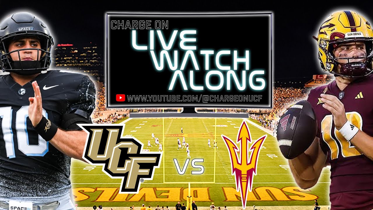 UCF vs Arizona State Charge On Live Watch Along | 11/9/24 - YouTube
