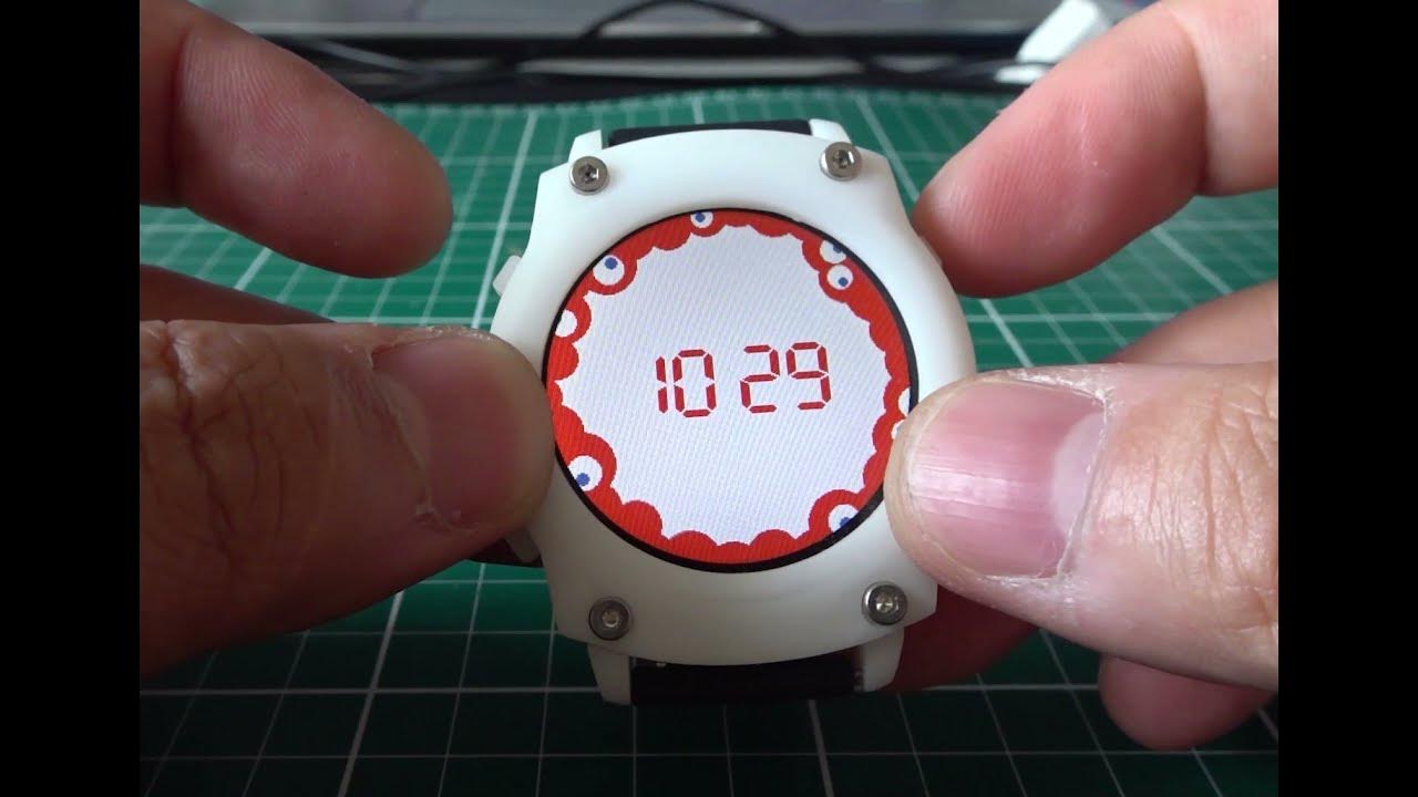 【Arduino】Open-SmartWatch を Arduino IDE でカスタマイズ【Makerfabs】 - YouTube