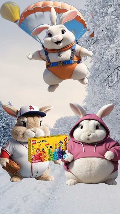 THE RABBIT STOLE MY LEGO #funny #rabbit #bunny #cuterabbit # ...