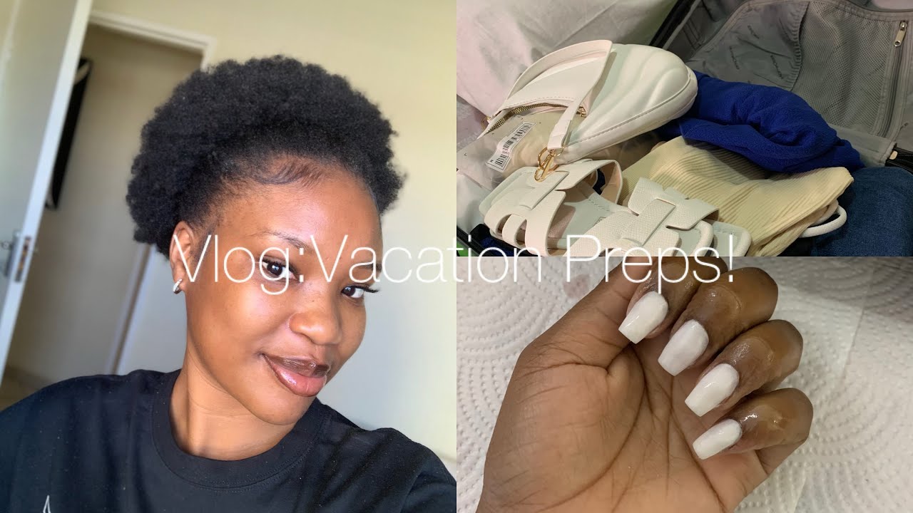 Vacation Preps:Girls trip maintenance ||Nails||Lashes||Unboxing. - YouTube