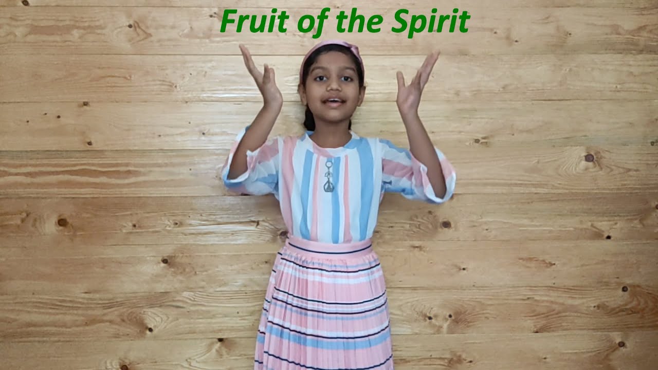 Action Song-4 | Fruit of the Spirit | Sunday School song| Hailjes - YouTube