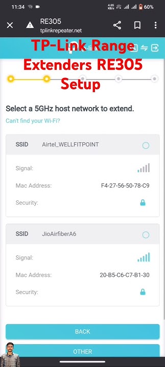 How to Set up TP-Link Range Extenders RE305 | TP Link RE305 AC1200 Wi-Fi Range Extender Setup ...