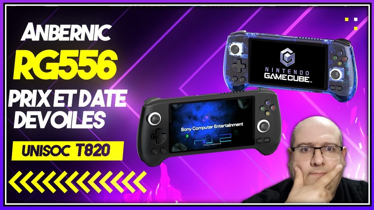 Anbernic RG556 prix et date dévoilé !! precommande ouverte a 190 ...