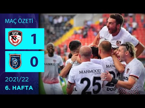 ÖZET: Gaziantep FK 1-0 Medipol Başakşehir | 6. Hafta - 2021/22
