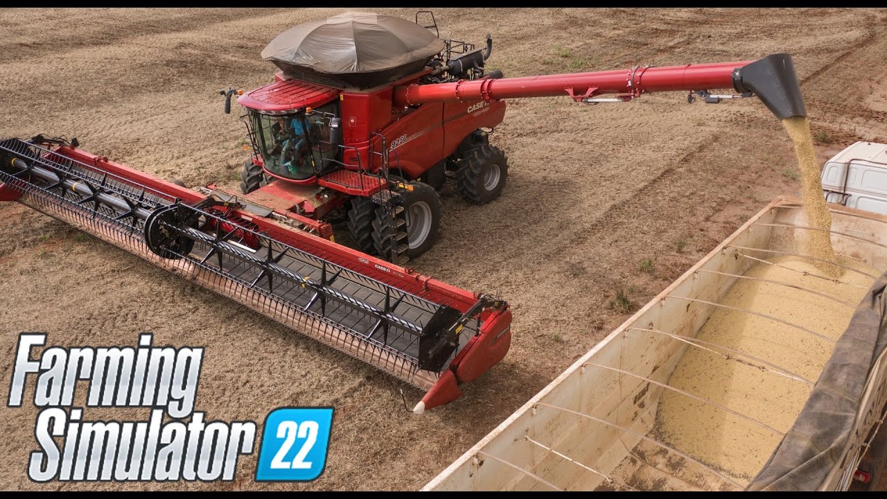 SAFRINHA DE SOJA | Farming Simulator 22 | COLONOS FS22 EP-54 - YouTube