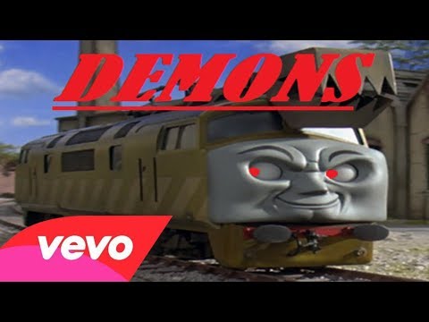 Thomas & Friends MV Demons Imagine Dragons (For WoodenRails) - YouTube