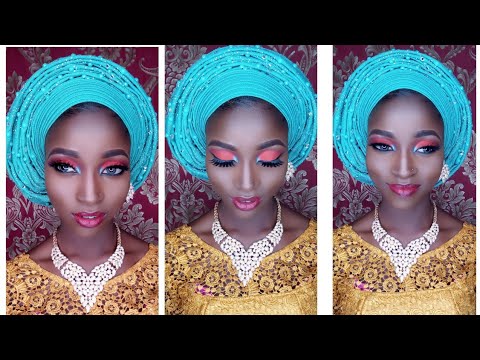 BEGINNERS/ FULL DETAILED PLEATED ROUND GELE TUTORIAL - YouTube