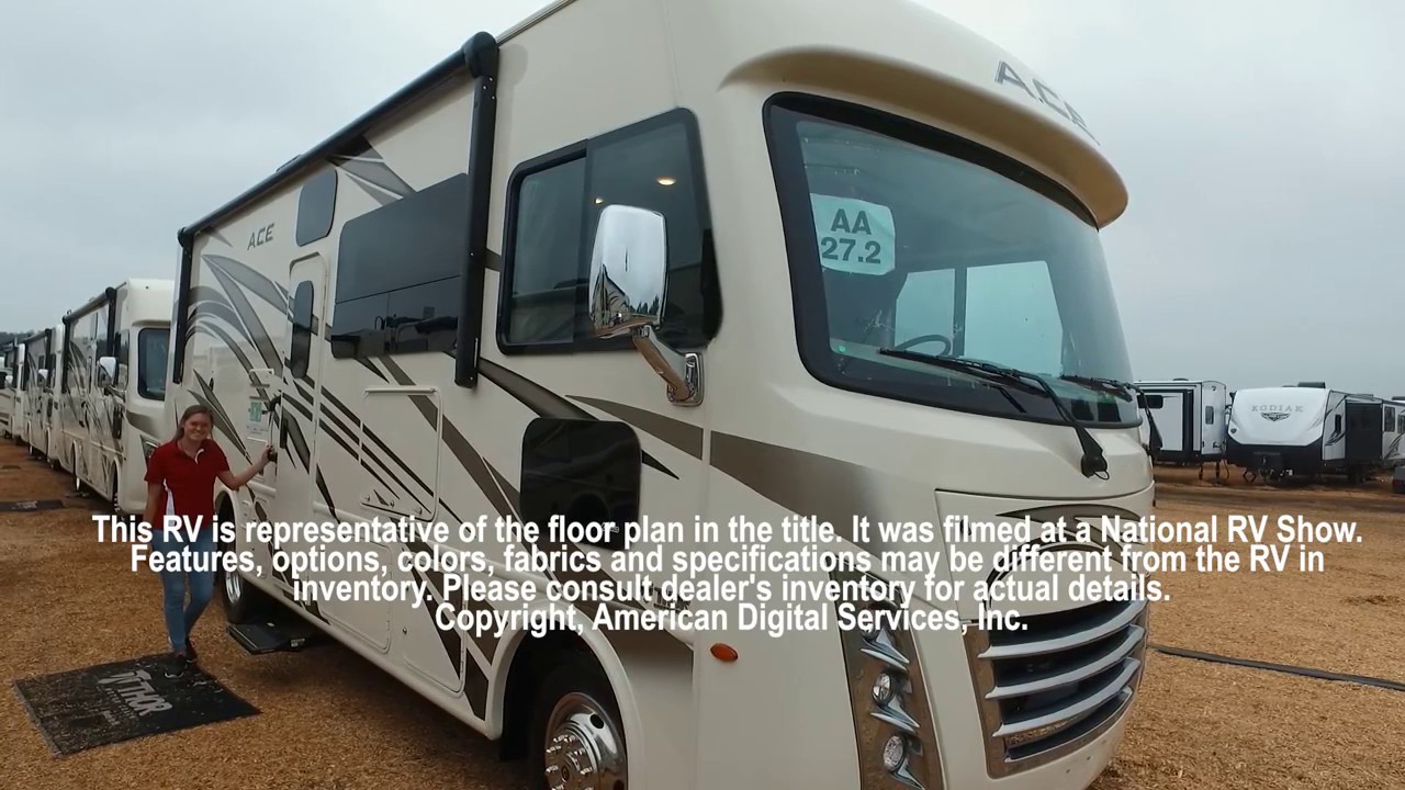 2019 Thor Motor Coach-ACE-27.2 - YouTube