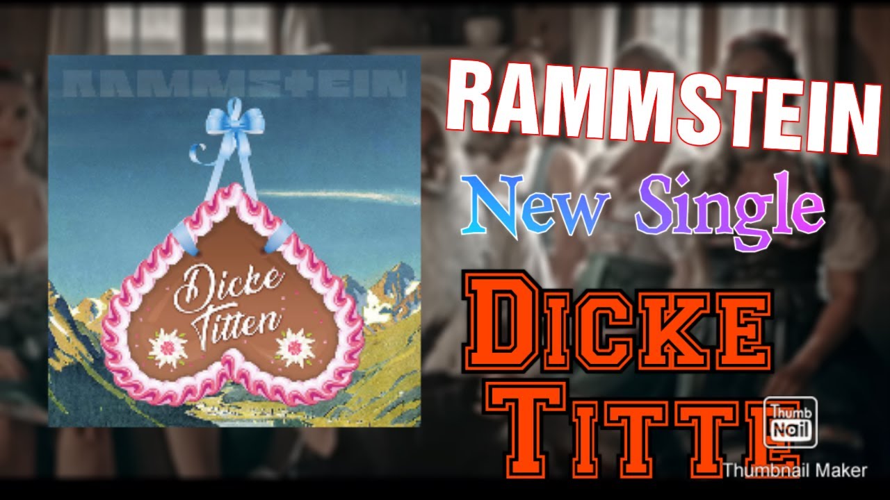 Rammstein Single Dicke Titten Vinyl Unboxing Youtube