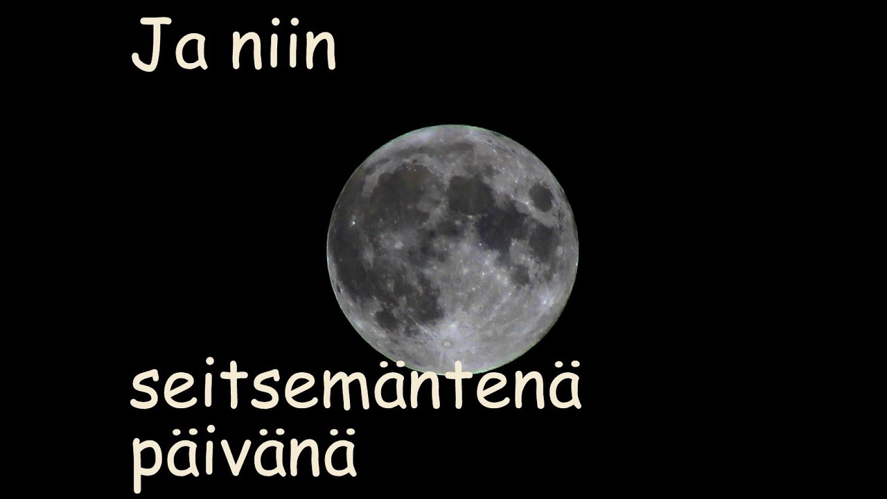 Ja niin seitsemäntenä päivänä tuli seitsemäs luukku numero 7/24 - YouTube