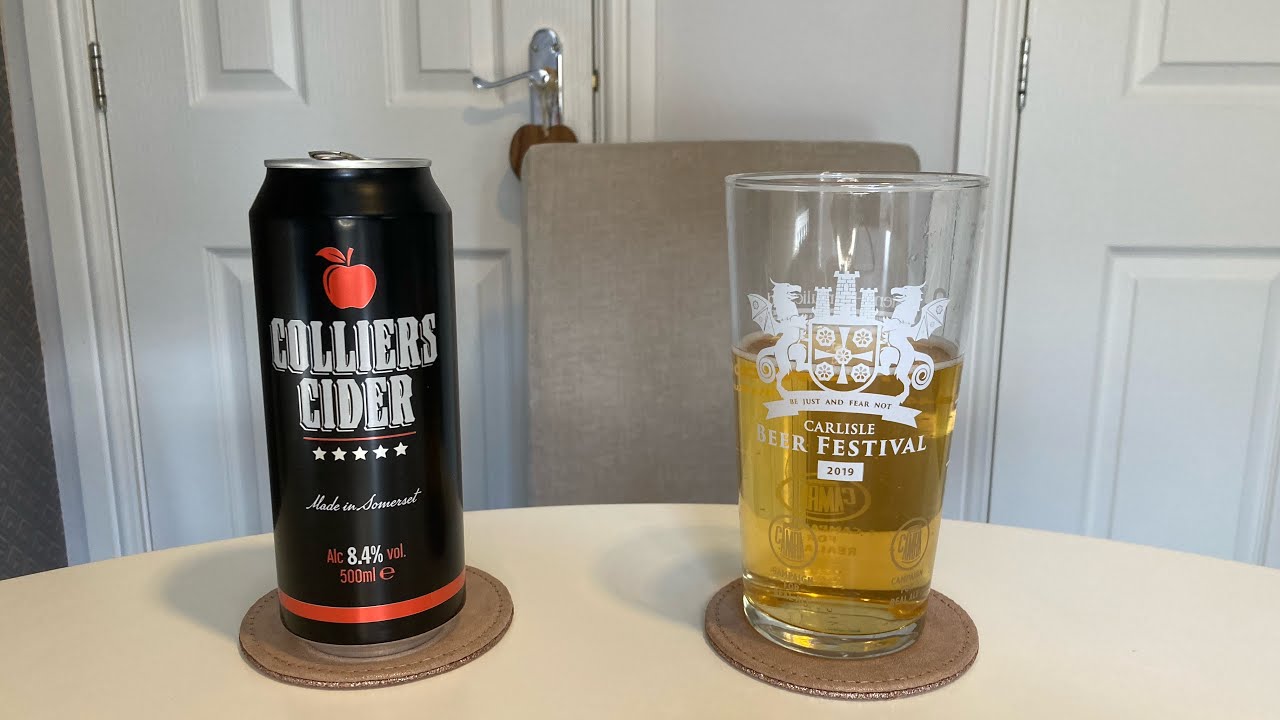 Friday Challenge #88 - Brothers - Colliers Cider - B and M cider review ...