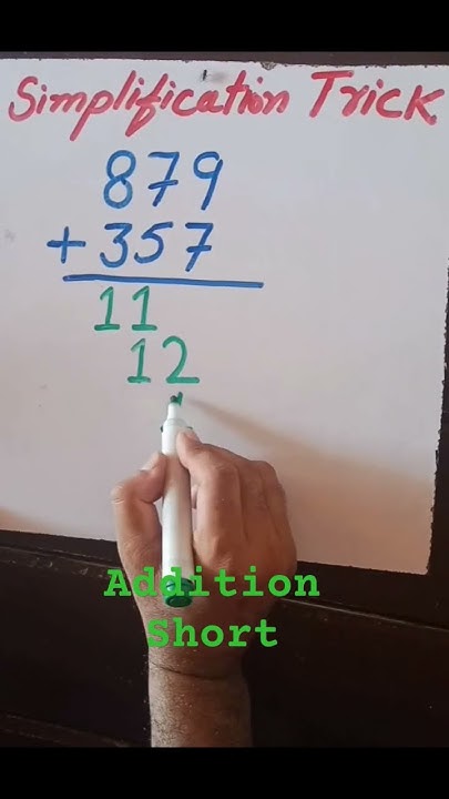 Advance Addition ||Simplification Trick ||Addition Short Math || #viralvideo #shorts - YouTube