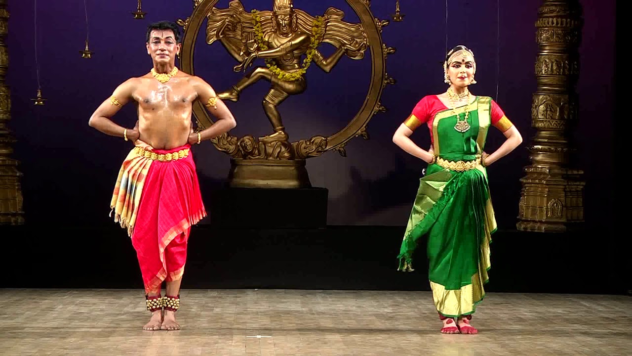 Angayarkanni Varnam danced By Shankar K and Ananga M - YouTube