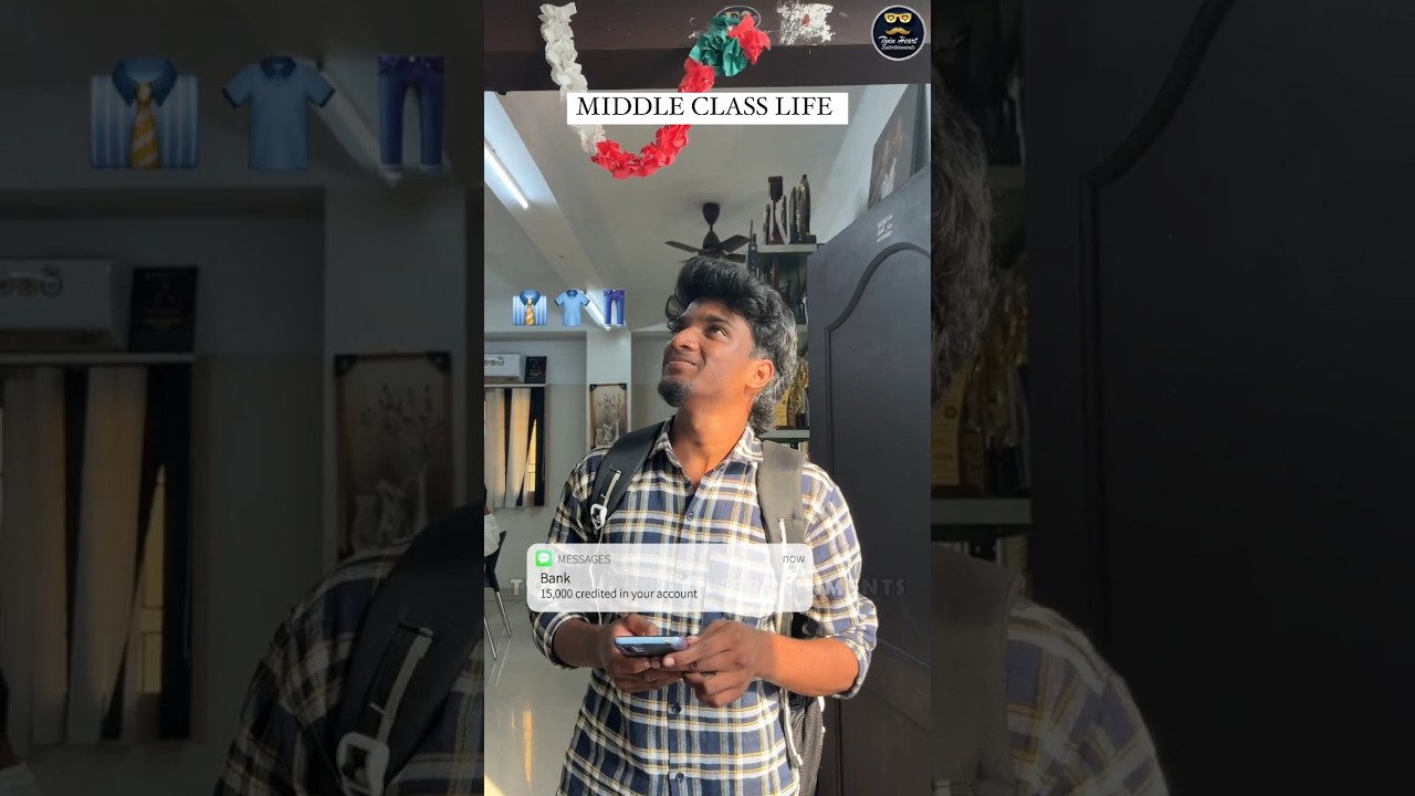 Life of Middle Class Life ☝🏻 #twinheartentertainments #arunaravind # ...
