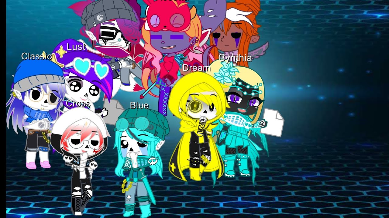 Oh do ya!? and a day whith Dream sans and his new team (my au,more info ...