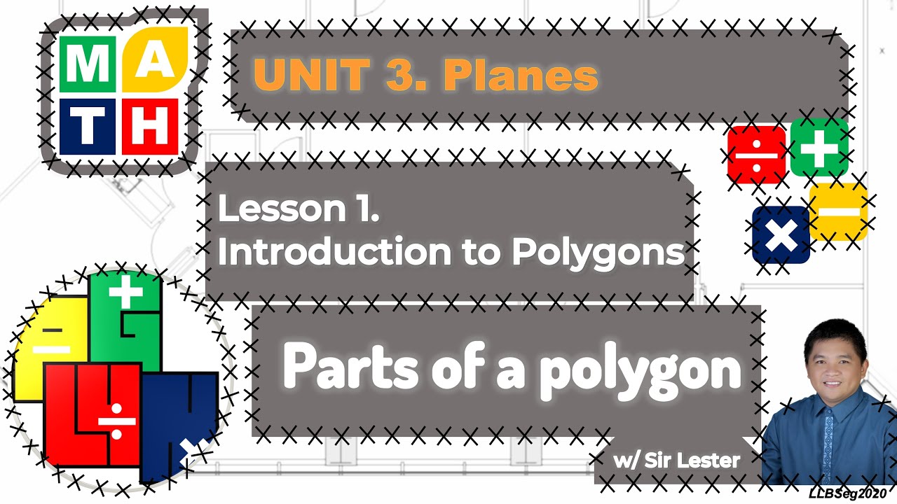 Naming the Parts of a Polygon - Math 7_4th_Unit 3_Lesson 1_Practice ...