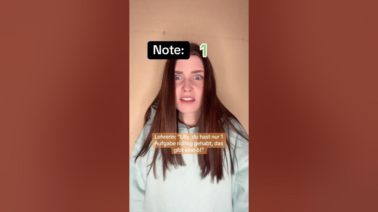 #pov : Du musst immer gute Noten bekommen sonst.. #shorts #acting - YouTube