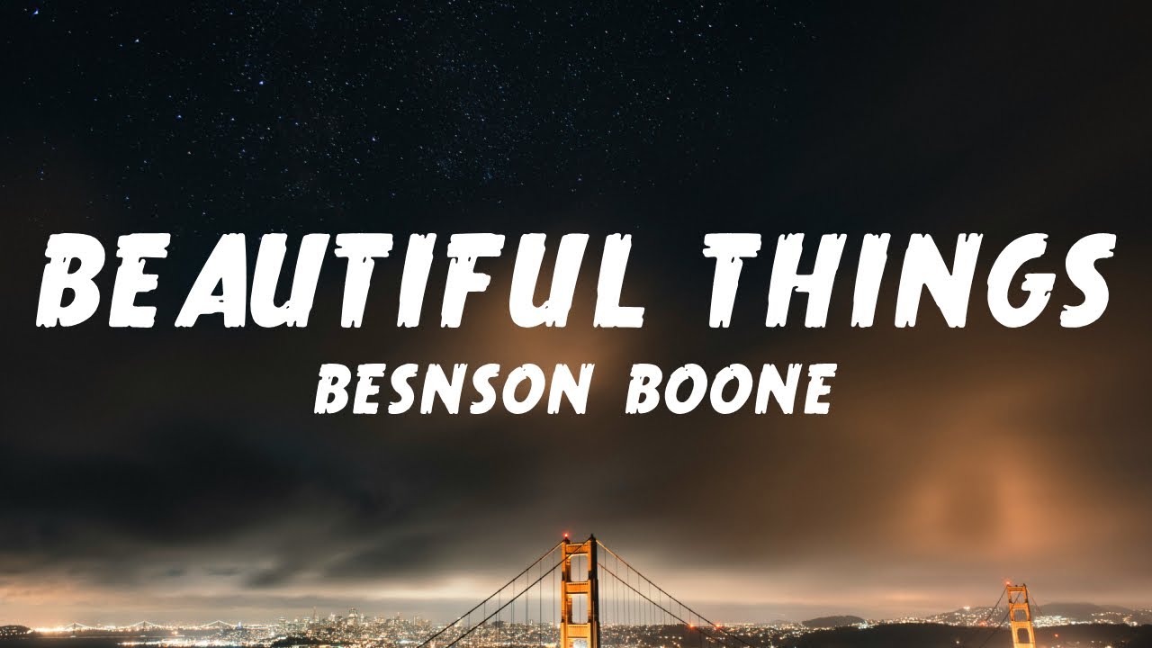 Benson Boone - Beautiful Things (Emotional Version) - YouTube