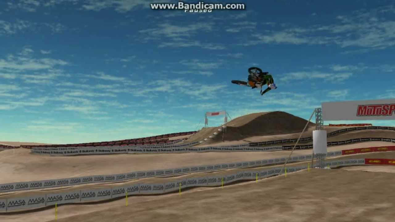 Slow Motion - MX Simulator Whip HD - YouTube