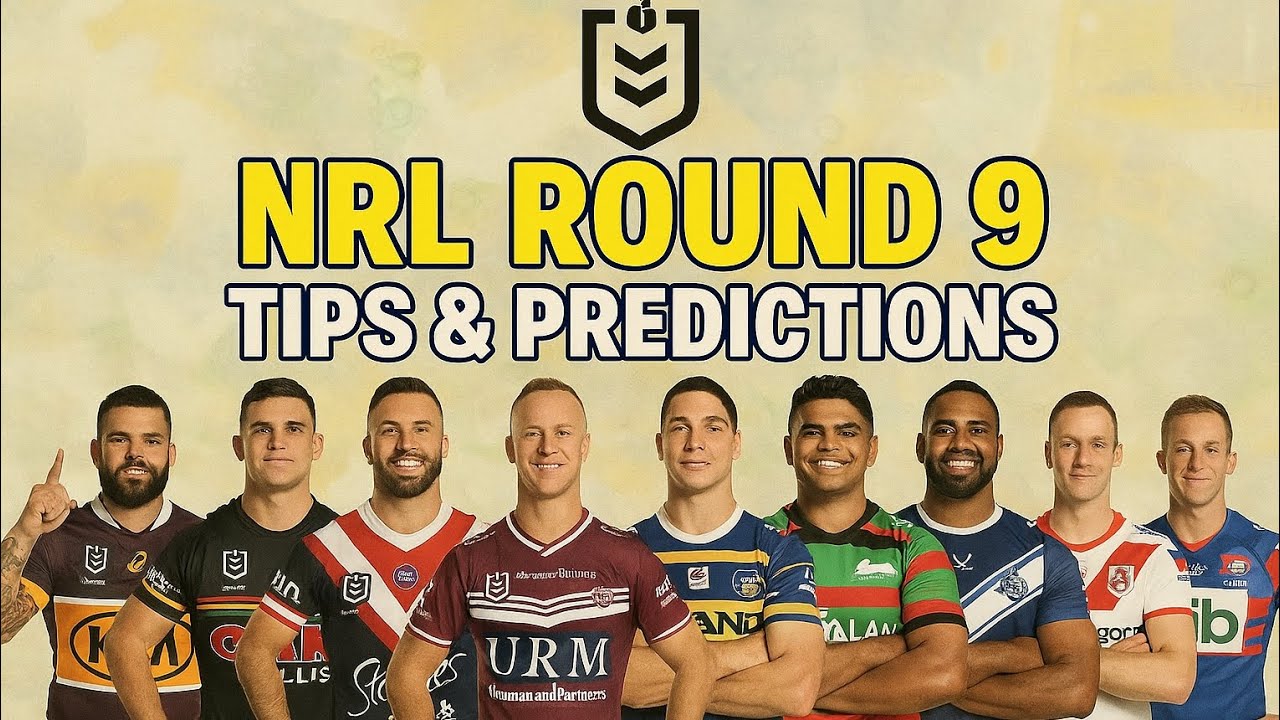 NRL Round 9 Tips and Predictions - Magic Round - YouTube
