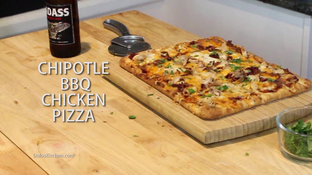 Chipotle BBQ Chicken Pizza - YouTube