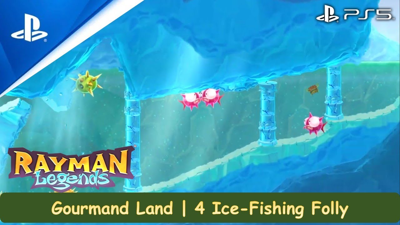 Rayman Legends | Gourmand Land | 4. Ice-Fishing Folly - YouTube
