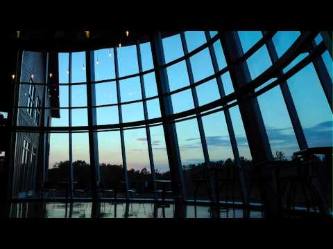 Sunset in the Atrium
