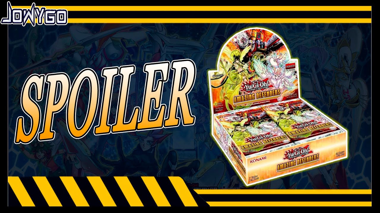 SPOILER! Yu-Gi-Oh! Amazing Defenders Full Card List! - YouTube