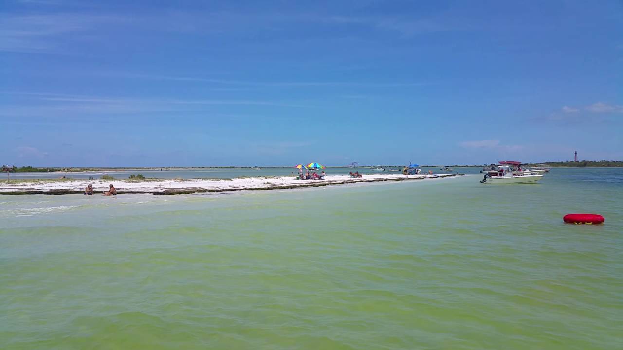 Sunday July 17 at Anclote Sandbar - YouTube