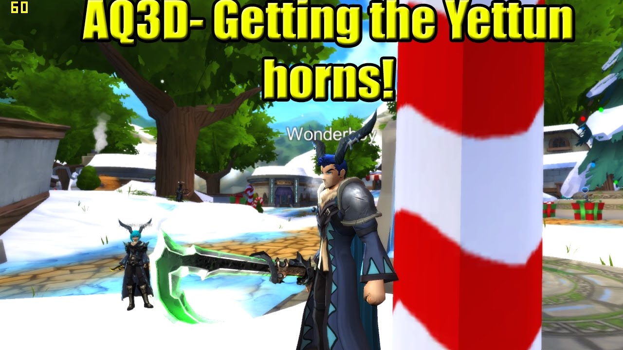 AQ3D-Getting the Yettun Horns! - YouTube