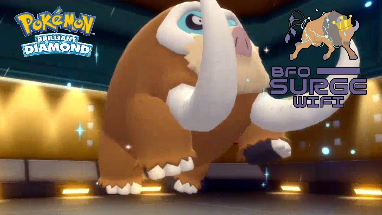 Mamoswine Maximizes In Mississippi! Pokemon BDSP Wifi Battle BFO Round ...