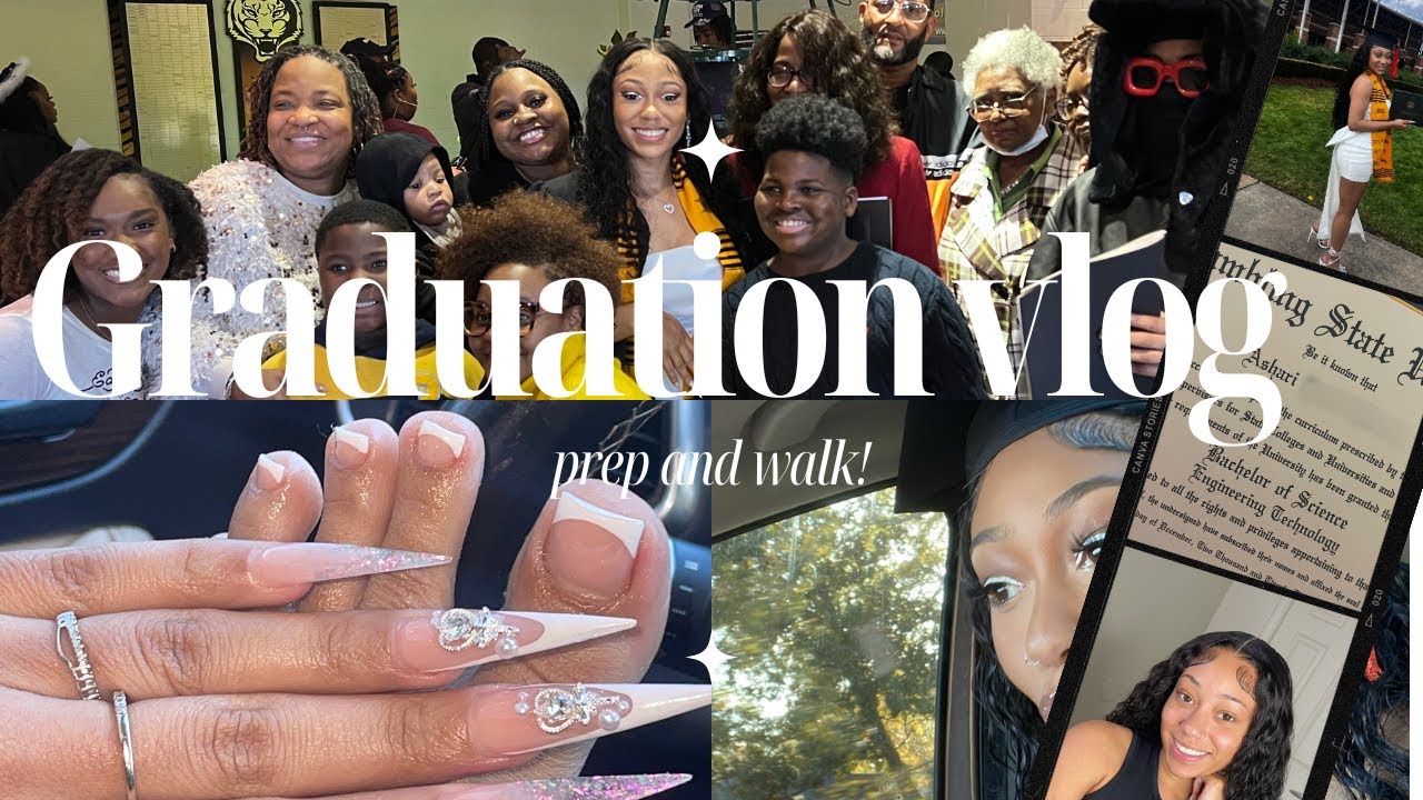 The Big DAY: Graduation Preparation : Nails, Hair and Graduation ...