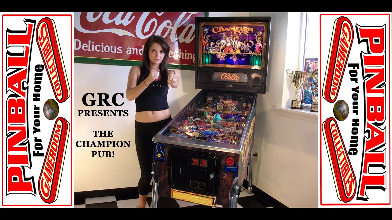 The CHAMPION PUB Pinball Machine ~ GRC Gameplay Archive ~ MAT Scores ...