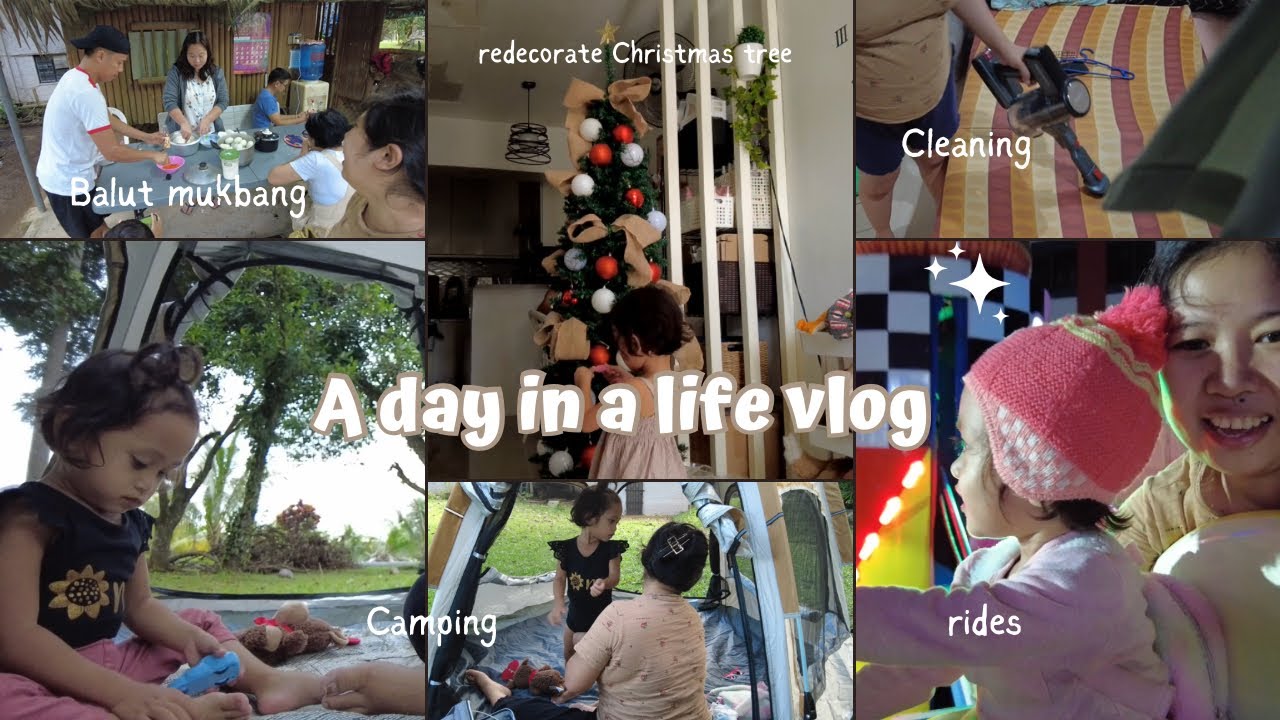 CAMPING WITH MY LITTLE ONE + LINIS BAHAY + ENJOYING THE RIDES | Jeff ...