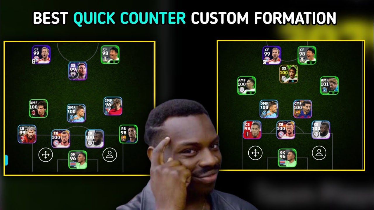 Top 5 Best Custom " Quick Counter " Formation After Update 🔥 ...