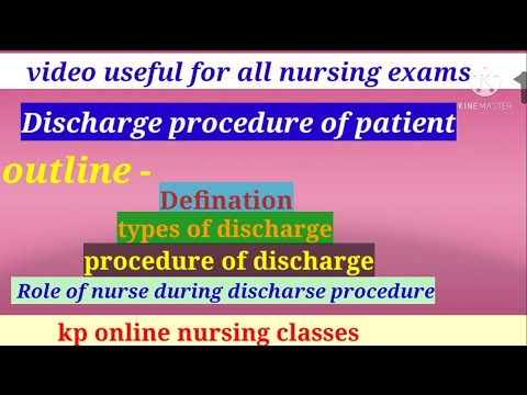 discharge procedure of the patient ( छुट्टी की प्रक्रिया ) - YouTube