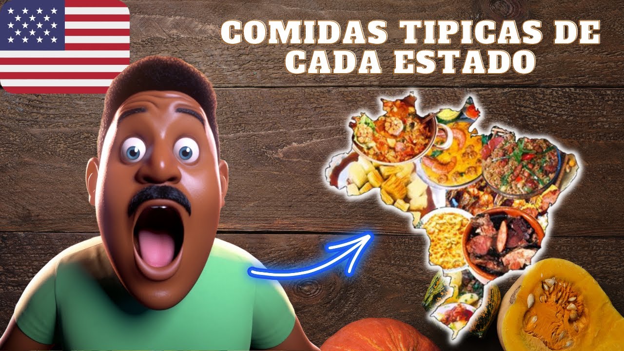 GRINGO REAGE - O Prato Típico de Cada Estado! Qual tem o MELHOR PRATO ...