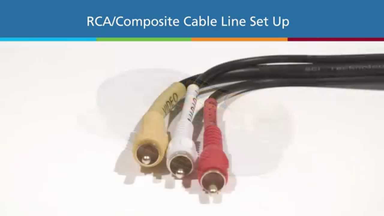Digital Box Hook Up: RCA/Composite - YouTube