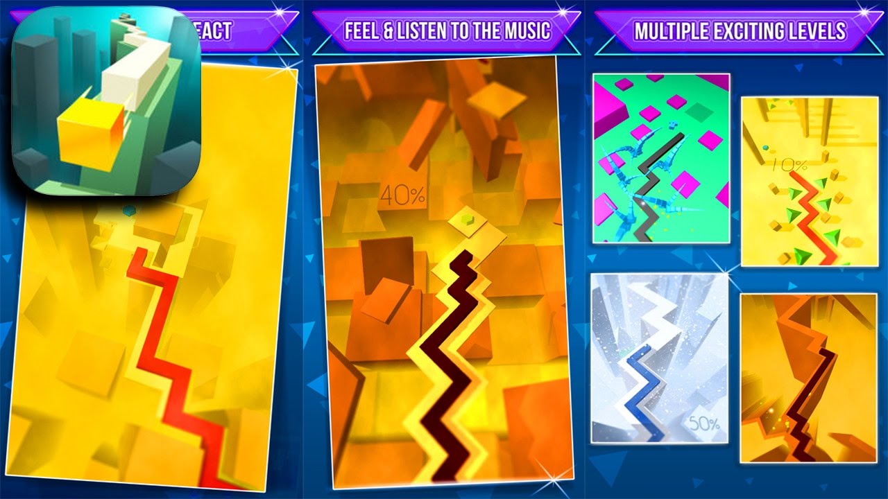 Dancing Line - iOS Android Game Trailer HD - YouTube