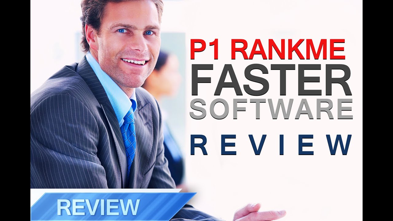 P1 RankMe Faster Software Review - YouTube