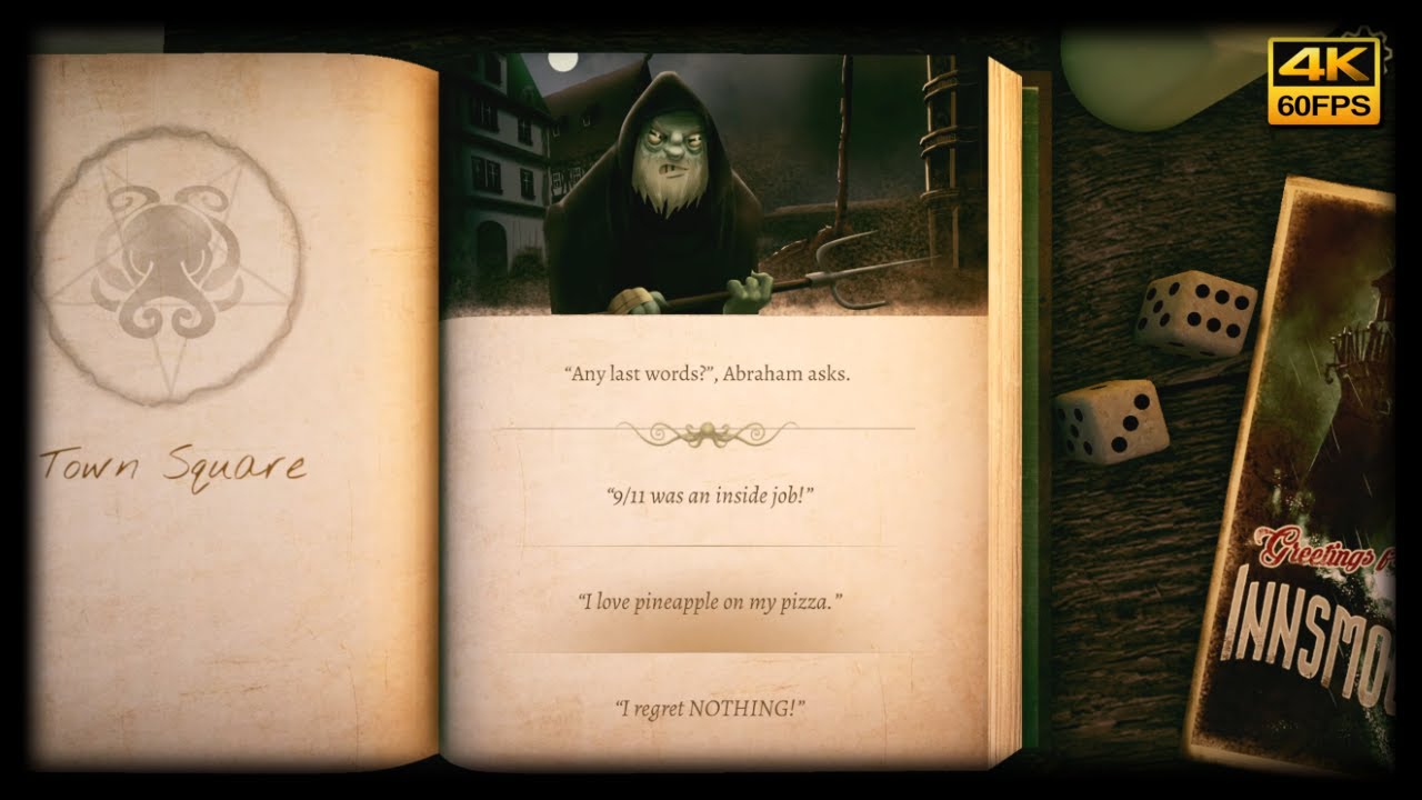 The Innsmouth Case a detective text adventure game for PlayStation [4K ...