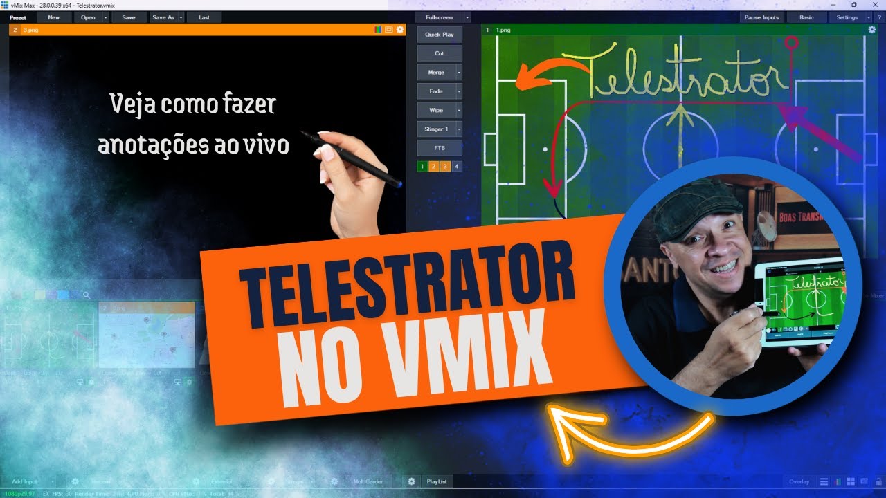 TELESTRATOR NO VMIX: Como Fazer Anotações Ao Vivo de Forma Simples ...
