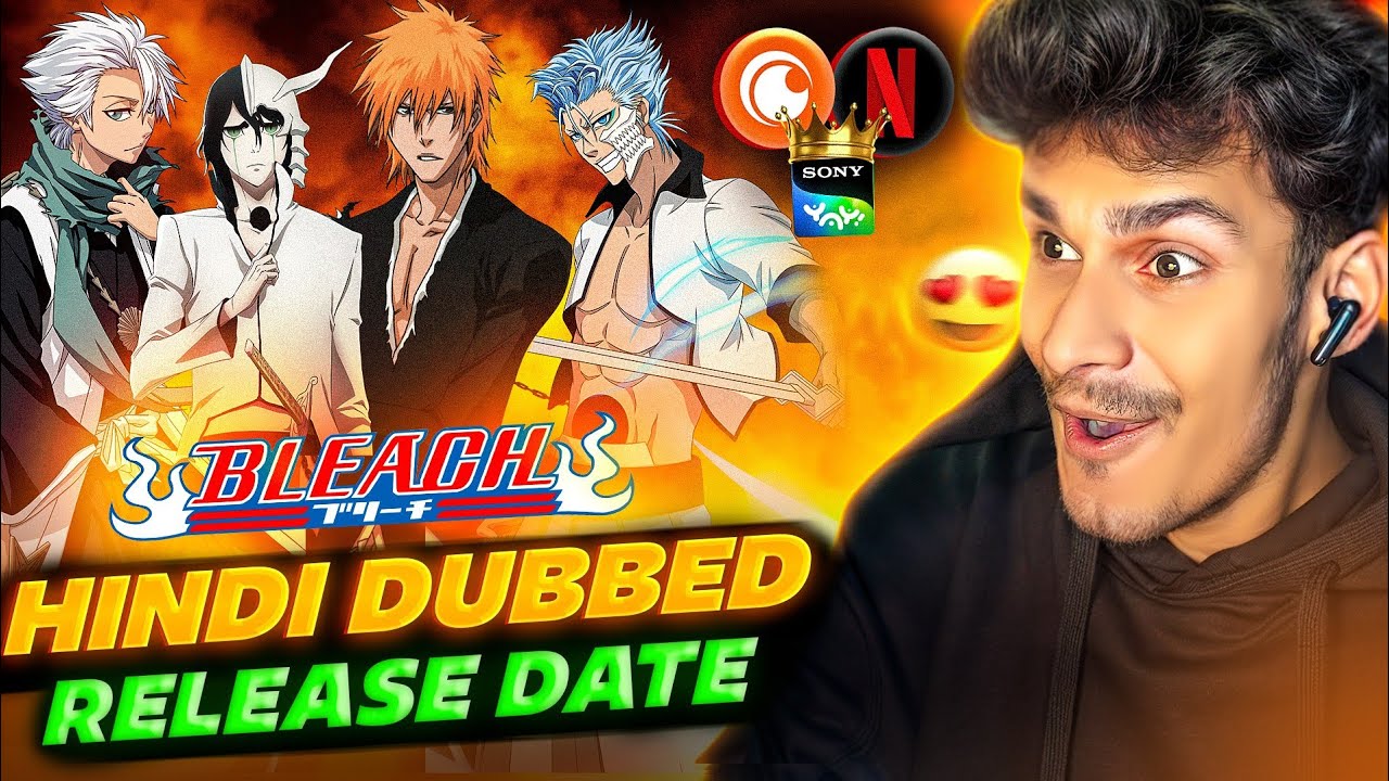 Finally Bleach Hindi Dub is Coming! Anime in hindi | Bleach Started On ...