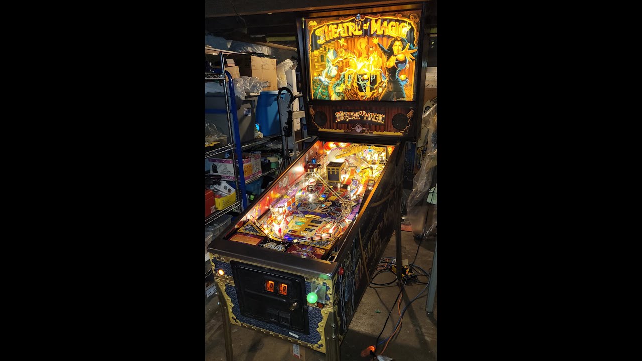 Part 7: Theatre of Magic Pinball Project Finished! Color DMD & Art ...