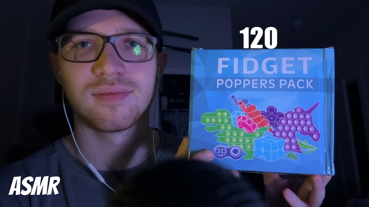 ASMR with 120 Fidgets - YouTube